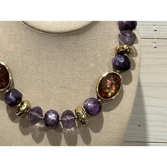 Jones New York | Jewelry | Jones New York Beaded Necklace With Gold ...